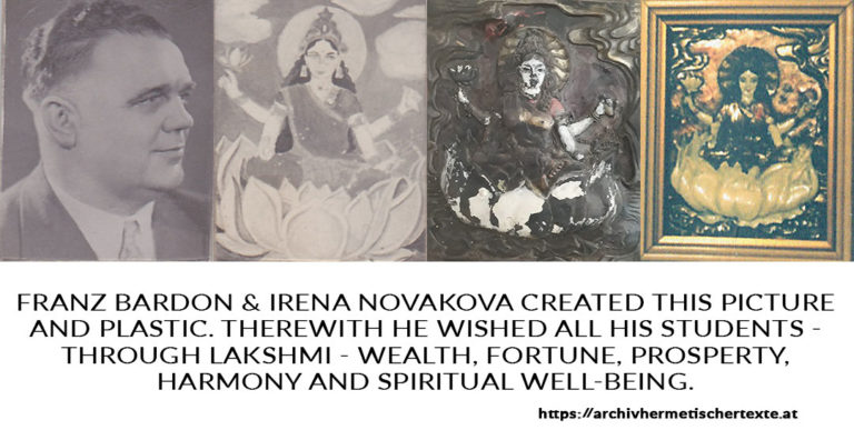 Franz Bardon und Lakshmi - Archiv Hermetischer Texte
